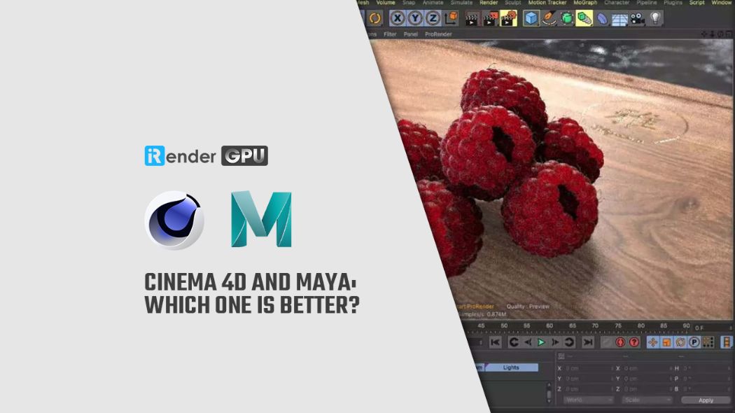 Cinema 4D và Maya: phần mềm nào tốt hơn? - Cinema 4D Cloud Rendering