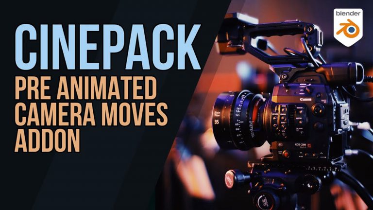 Sử dụng Cinepack để di chuyển camera trong Blender với iRender - irender.vn