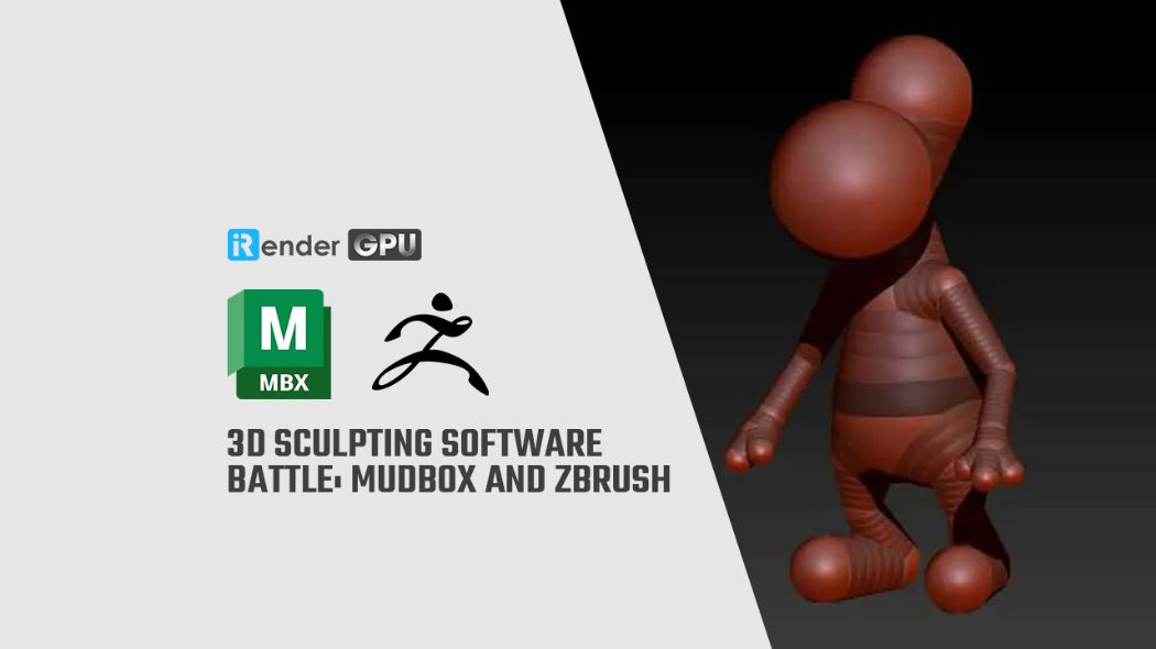 Cuộc chiến các phần mềm điêu khắc 3D: Mudbox và ZBrush - iRender - Remote RenderFarm