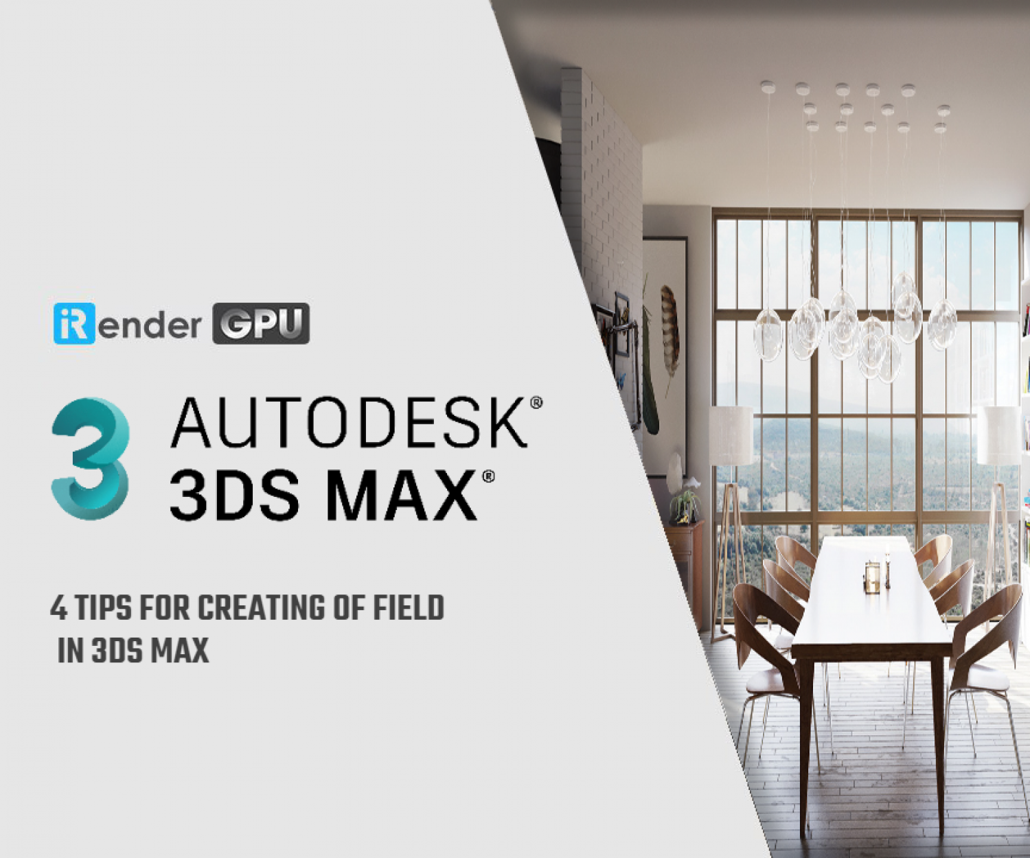 3ds Max Cloud Rendering | iRender Render Farm Vietnam