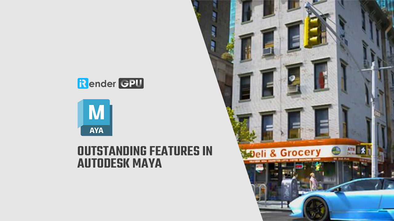 Những tính năng nổi bật trong Autodesk Maya - Maya Cloud Rendering