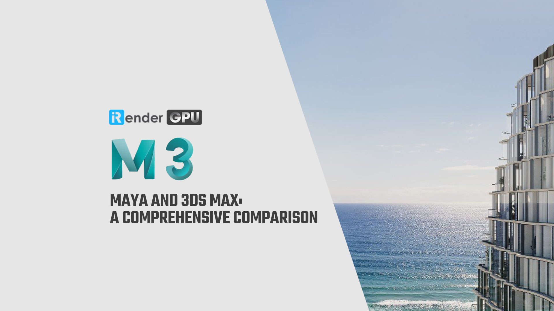 Nên chọn Maya hay 3ds Max cho dự án của bạn? - Maya Render Farm