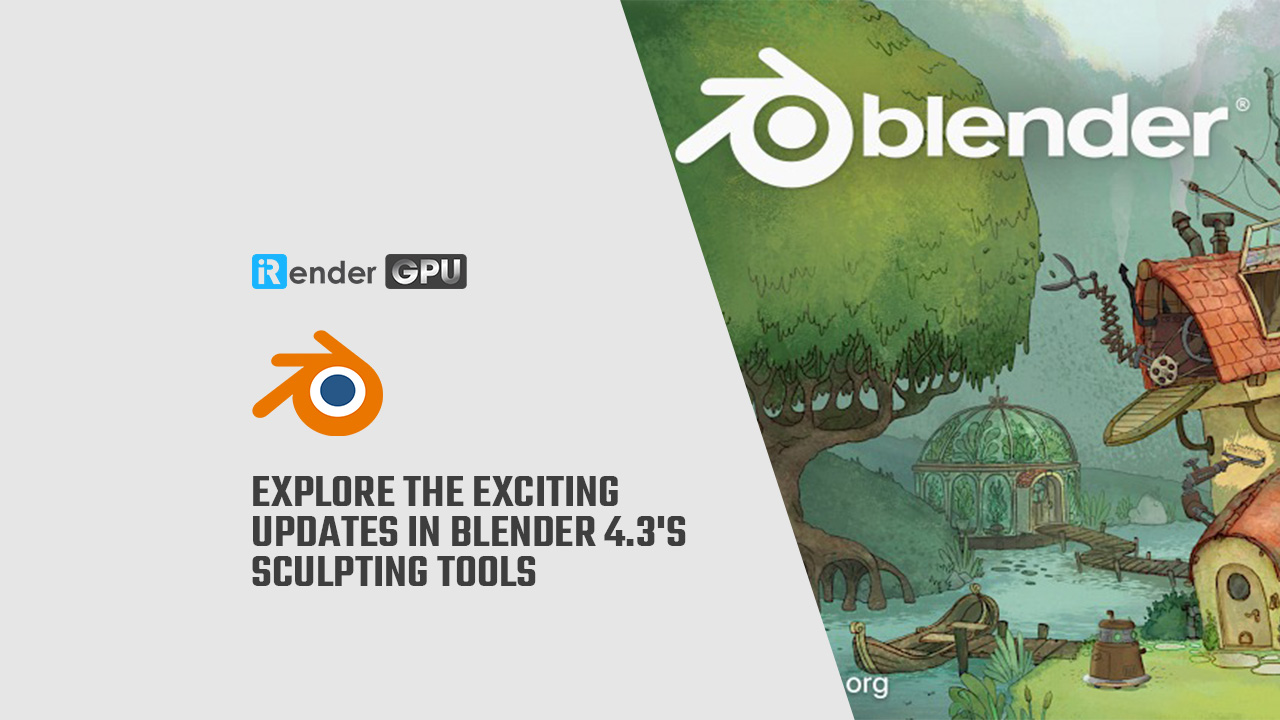 Khám phá những cập nhật thú vị trong Công cụ điêu khắc của Blender 4.3
