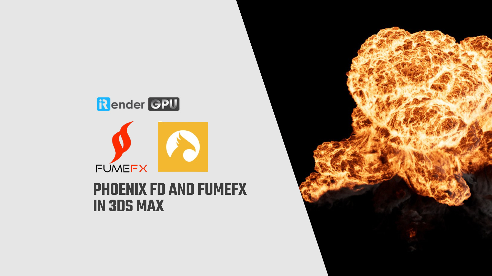 Phoenix FD và FumeFX trong 3ds Max - 3ds Max Cloud Rendering