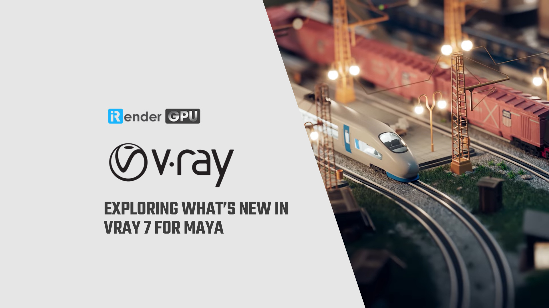 Khám phá V-Ray 7 dành cho Maya - iRenderFarm với Vray