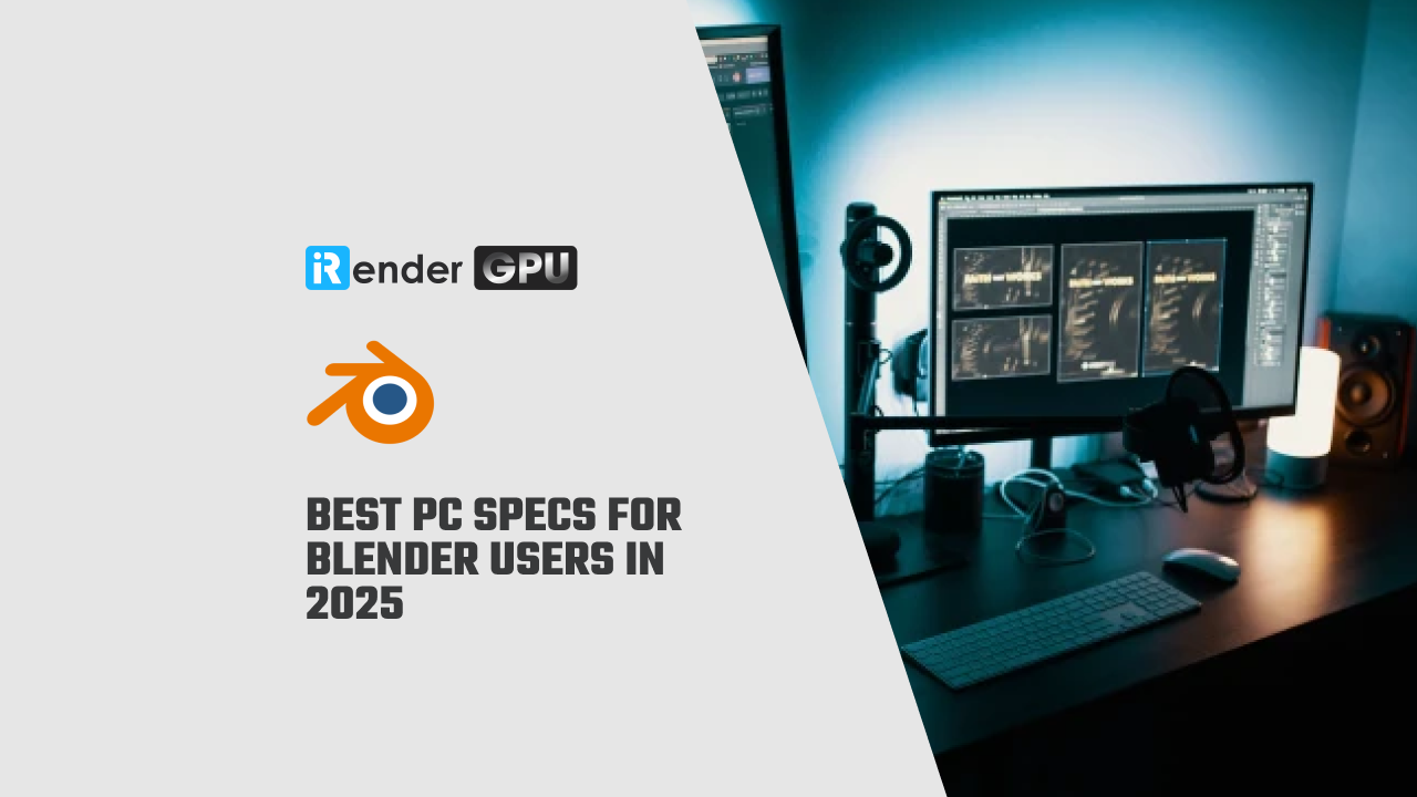 Cấu hình PC tốt nhất cho người dùng Blender năm 2025 - Blender Cloud Rendering