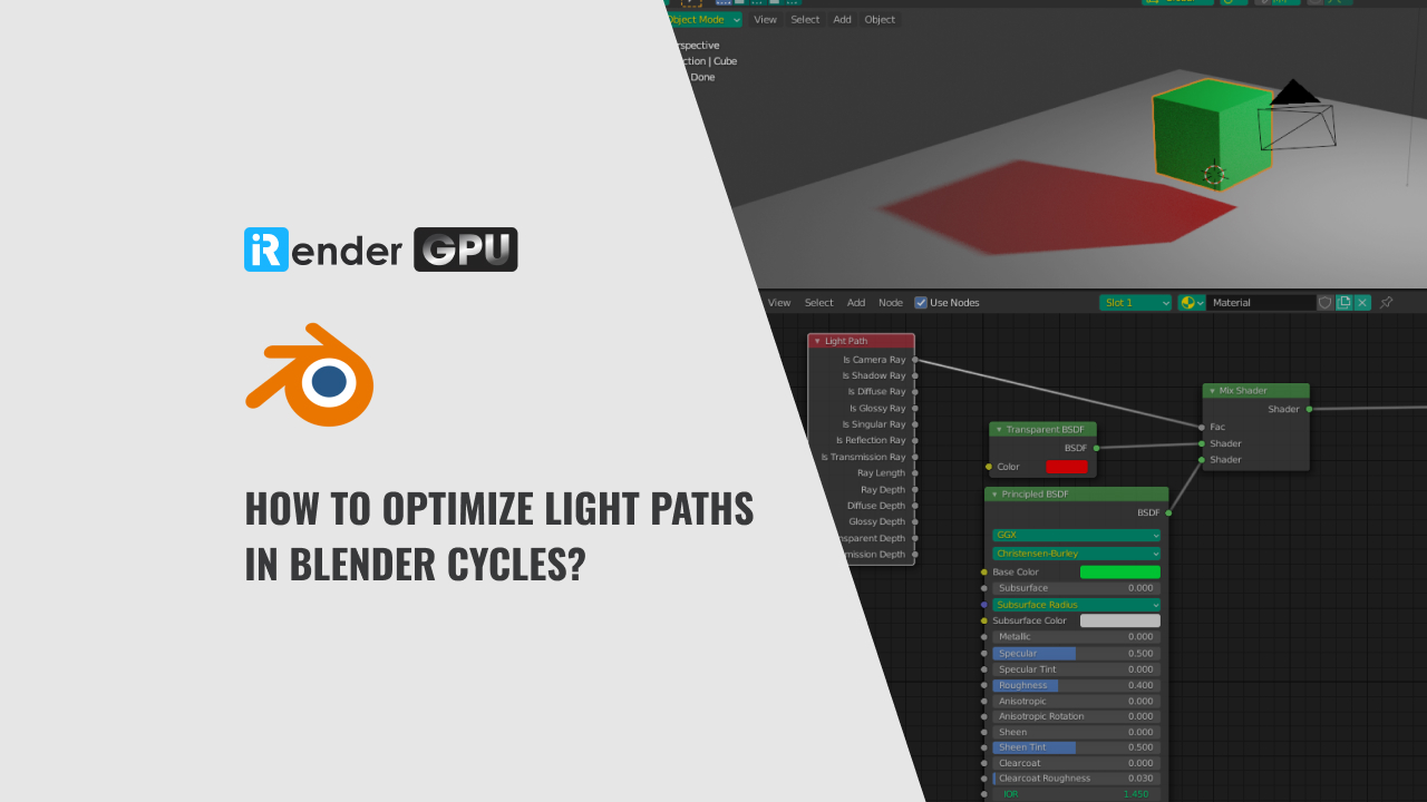 Cách tối Ưu Light Paths Trong Blender Cycles Để Render Nhanh Hơn ...
